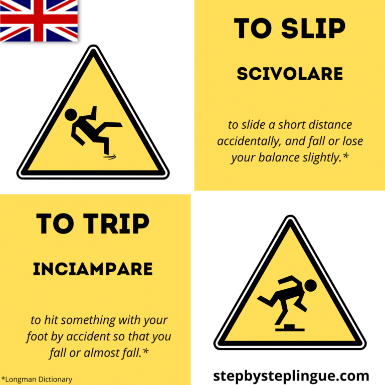 To trip e to slip - Step by Step Lingue