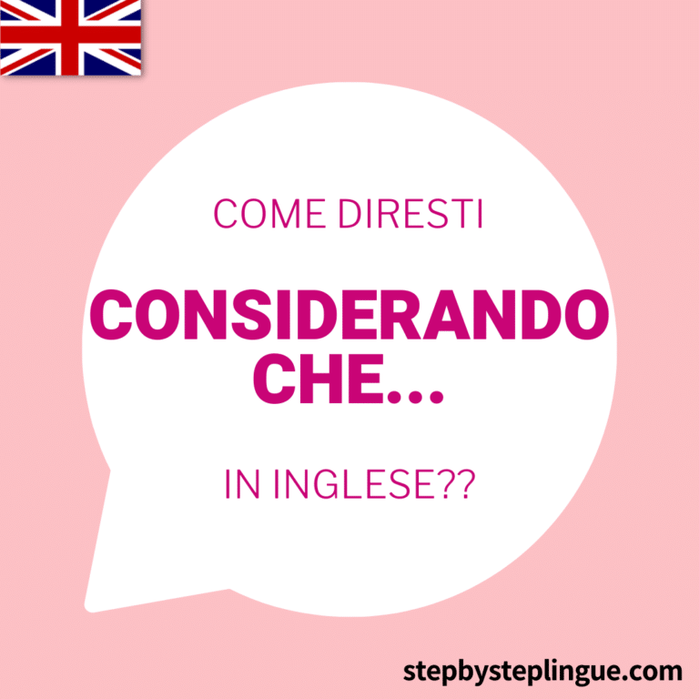 "Given that" e "provided that" - Step by Step Lingue