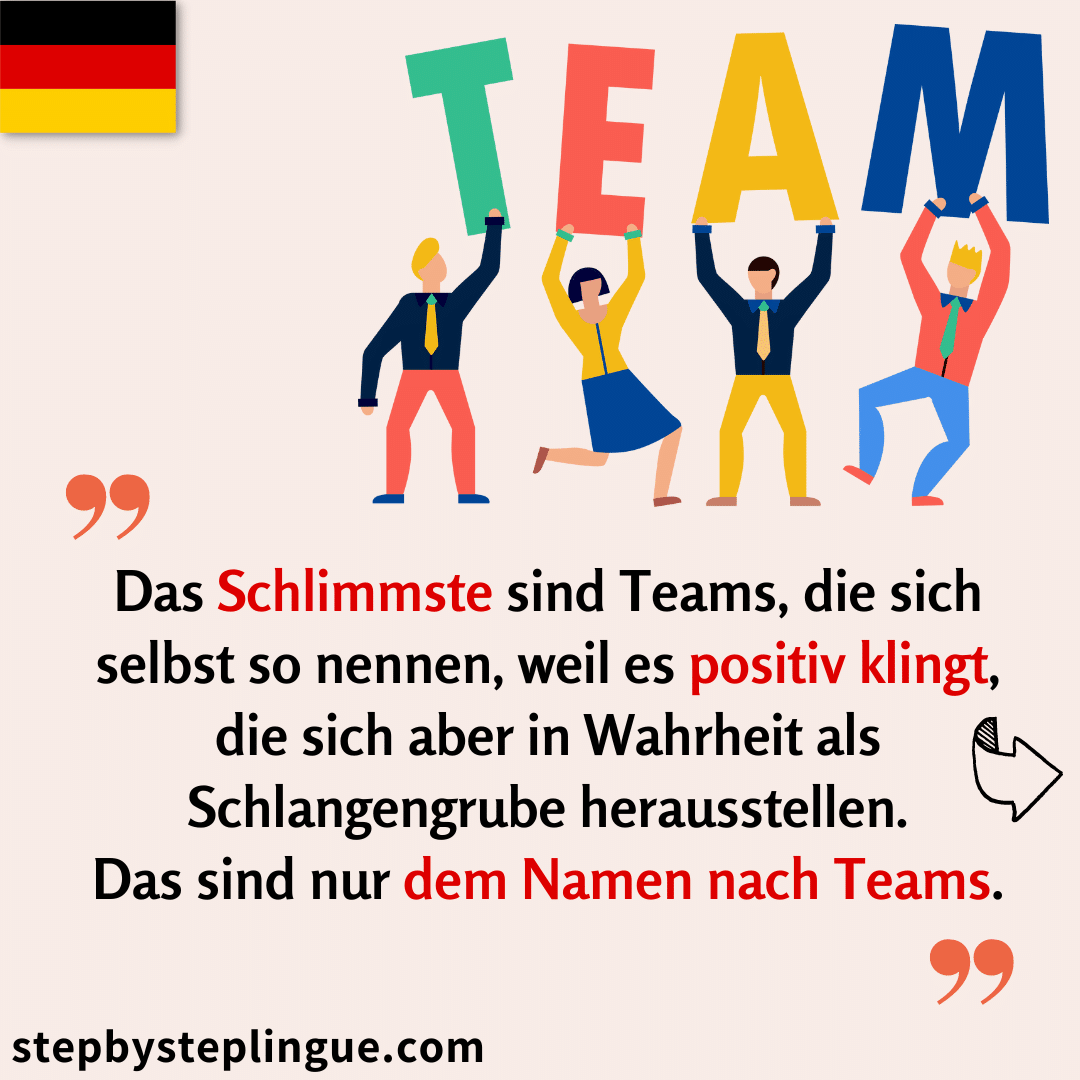 So funktionieren Teams - Step by Step Lingue